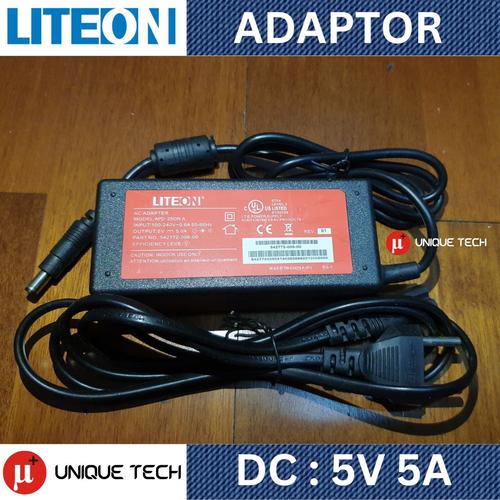 Jual ADAPTOR POWER SUPPLY DC 5V 5A ORIGINAL VOLT 5 AMPERE HTB - Kota ...