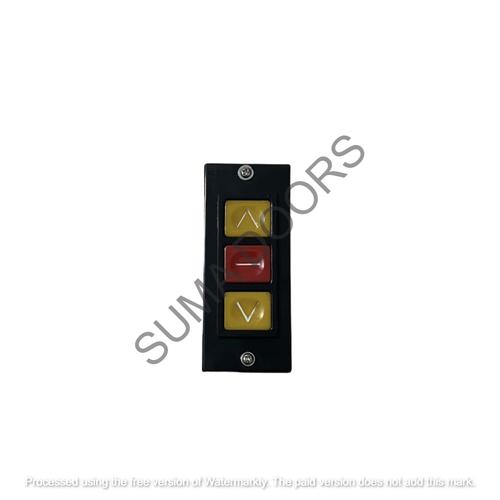 Promo Push button exit otomatis 3 tombol untuk rolling door, lift ...