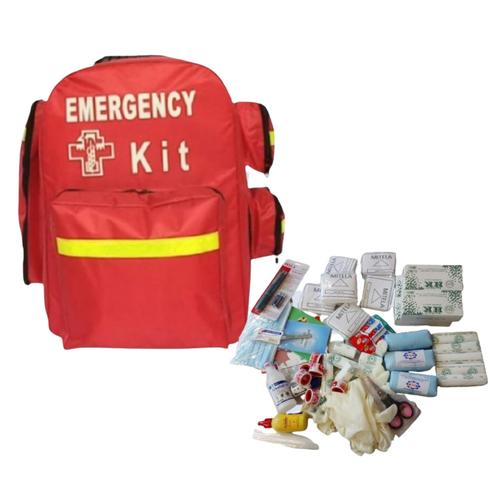 Jual Tas Ransel P3K Merah Emergency Kit + Isi Lengkap First Aids Type A ...