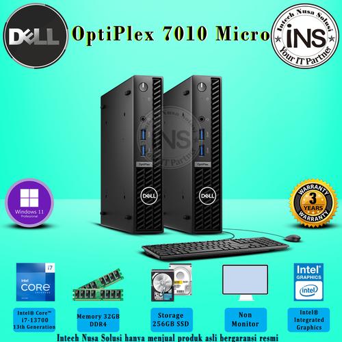 Jual CPU DELL OptiPlex 7010 Micro I7-13700 32GB 256GB/512GB/1TB SSD ...