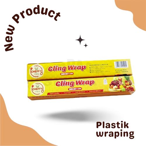 Jual CHEFFY Cling Wrap Plastik Wrap Food Grade 30cm x 15m - Kab. Bogor ...
