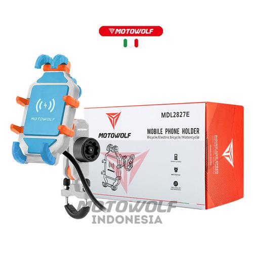 Jual Motowolf Phone Holder Motor Stabilizer Braket GoPro USB Wireless ...
