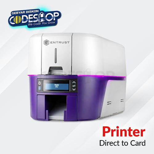 Jual Printer ID Card Entrust Sigma DS2 Single Side Cetak Kartu PVC USB LAN - Jakarta Pusat ...