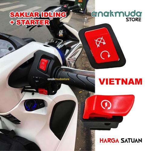 Jual Saklar Starter idling Engine stop system + starter merah Vietnam Honda - Kota Tangerang ...
