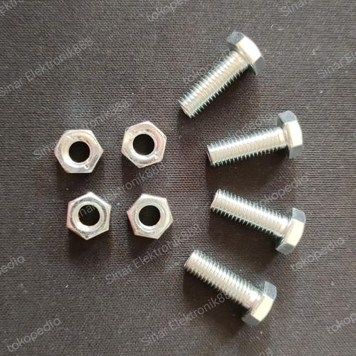 Jual Baut Mur M8 x 25 besi galvanis - Jakarta Utara - Sinar ...