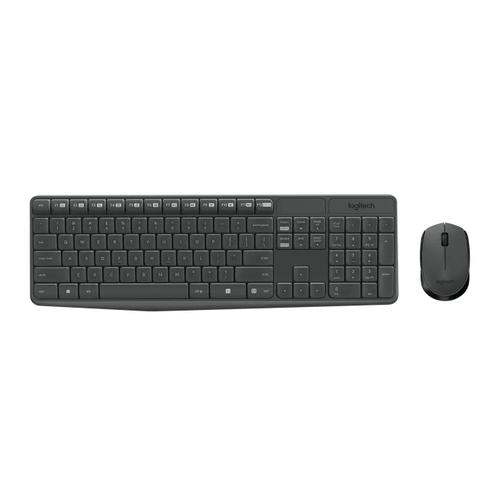 Jual Keyboard Mouse Wireless Logitech MK-235 Fullsize Combo - MK235 ...