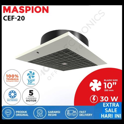 Jual MASPION CEF-25 Ceiling Exhaust/Hexos/Heksos Fan Plafon Ukuran 10 ...