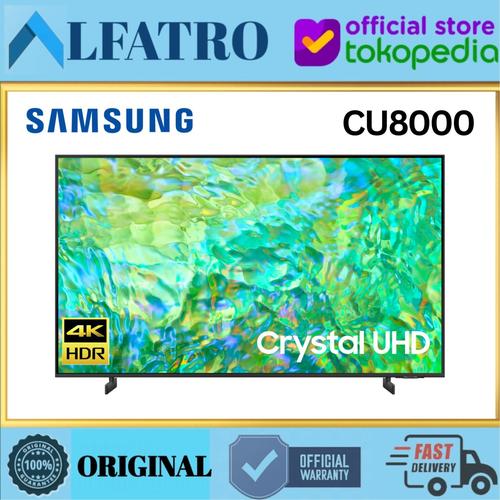 Promo SAMSUNG TV 75 INCHI 75CU8000 UHD 4K SMART TV UA75CU8000 | 75CU8000KXXD Cicil 0% 3x ...