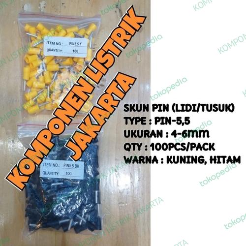 Jual Skun Pin 4mm / Skun Pin Lidi 4mm / Skun Pin Tusuk 4mm / Skun Pin 4 ...
