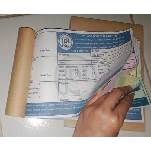 Jual READY Cetak Nota/Kwitansi/Continous Form ukuran A5 Warna - 2 PLY ...
