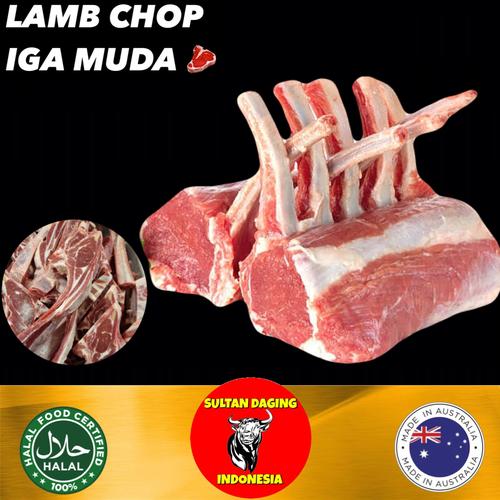 Jual LAMB CHOP STEAK 500 GRAM IMPORT AUS/ LAMB CHOP 500GR/ LAMB RACK ...
