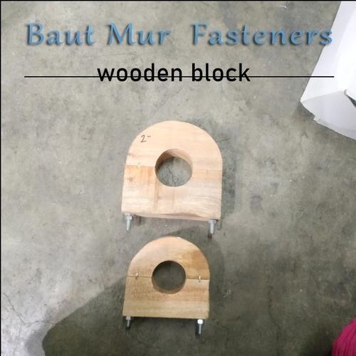 Jual WODEN BLOCK 24IN/WODEN BLOCK/KLEM PIPA CHILER/KLEM PIPA KAYU ...