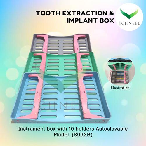 Jual Tray Instrument/Tooth Extraction & Implant Instrument Box ...
