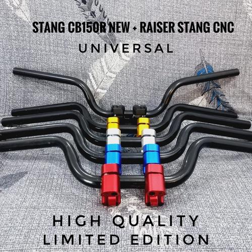 Jual Stang CB 150R New + Raiser Stang CNC Universal - Silver - Jakarta ...