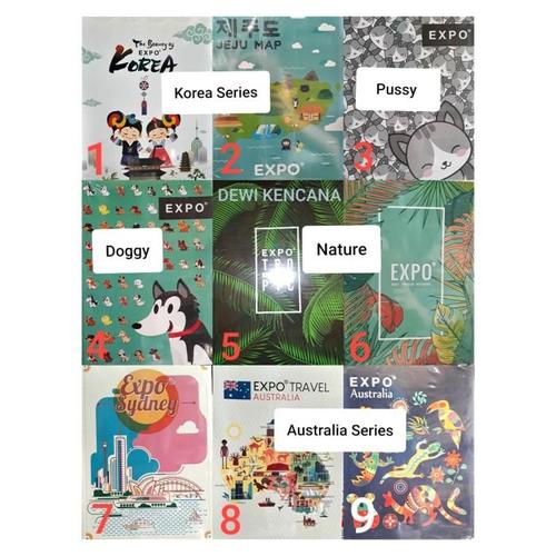Jual READY Buku Tulis EXPO 52 Lembar / Boxy / Campus 1 Pak isi 10 Buku ...