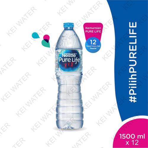 Jual NESTLE PURE LIFE KEMASAN BOTOL 1500 ML 1.5/1,5 LITER AQUA ...