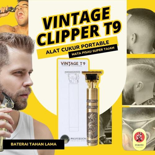 Jual Alat Mesin Cukur Rambut Elektrik Vintage T9 Dragon Hair Clipper Naga 1 - ALAT CUKUR NAGA ...