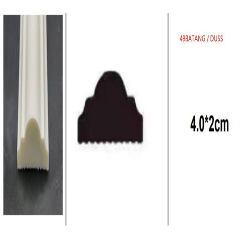 Jual LIST MOULDING WALL LIST PROFILE KAYU DINDING - D-4*2cm, 290cm ...