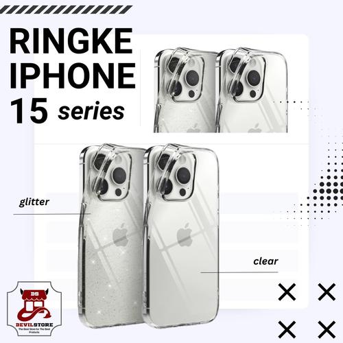 Jual Ringke Air Soft Clear Case Iphone 15 Pro max / I5 Pro / Iphone 15 ...