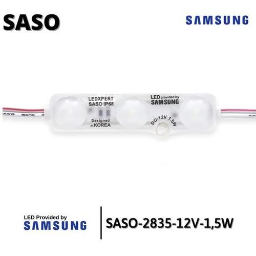 Jual Lampu LED MODULE SAMSUNG 12V LED MODUL 1,2W 3 MATA IP68 1,2 WAT ...
