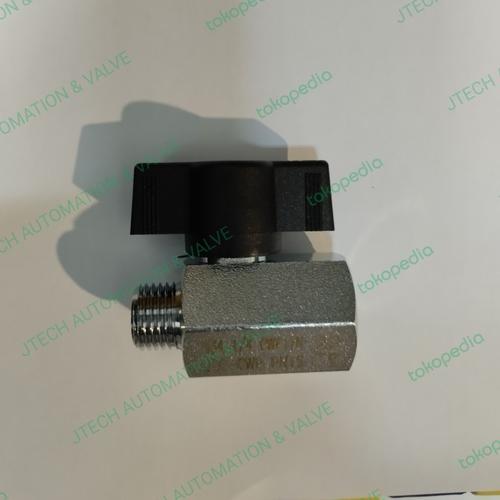 Jual mini ball valve italy 3/8" inch male female - Jakarta Barat ...