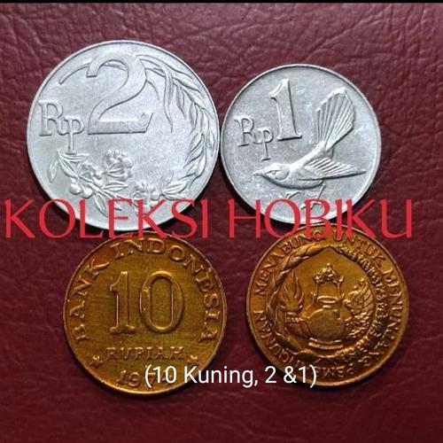 Jual Uang mahar 23 rupiah /23 perak asli (Rp 2,Rp 1 dan Rp 10 Kuning) - Jakarta Barat - Koleksi ...