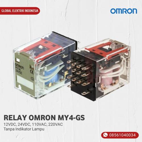 Jual Relay OMRON MY4-GS 24VDC 14 Pin kecil Tanpa Lampu Indikator - Jakarta Barat - Global ...
