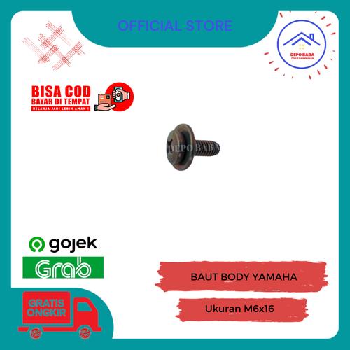 Jual Baut Cover Baut Ring Body Ukuran Drat Baut M6x16 Yamaha - Kota ...