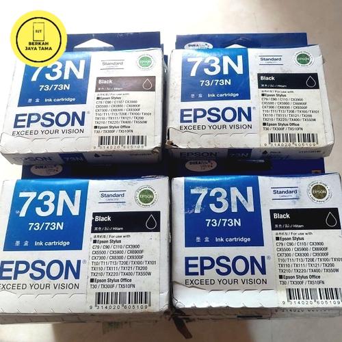 Jual epson stylus 73/ 73N black C79 C90 C110 CX3900 CX5500 orijinal ...
