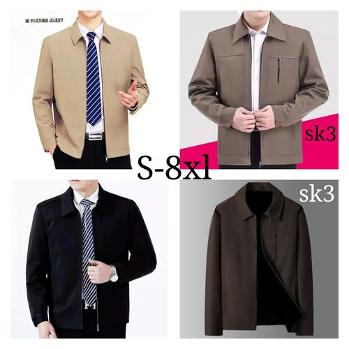 Jual semi jas pria, blazer pria, jas pria formal - Hitam, M - Kab ...