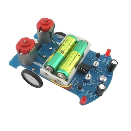 Jual D2-5 DIY KIT Robot Tracking Line Follower Smart Car LM393 Dual ...