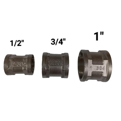 Jual Sok drat dalam stainless 304 sambungan kran air - Nepel fitting ...