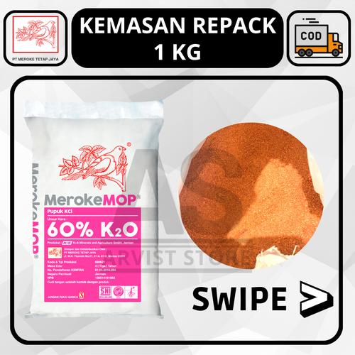 Jual Pupuk MEROKE MOP KCL Kemasan Repack 1 KG Atau 500 Gram MerokeMOP ...