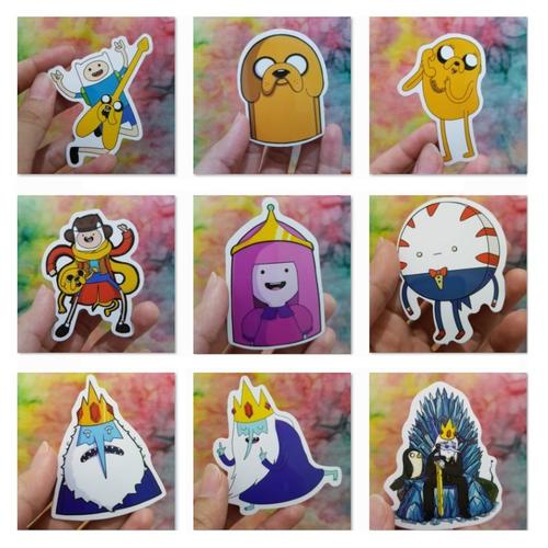 Jual [PROMO] 18 Sticker ADVENTURE TIME (Decal Waterproof, Koper, Laptop ...