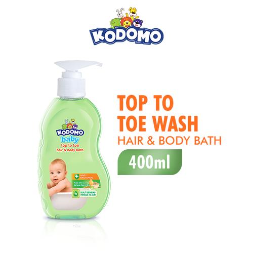 Jual Kodomo Baby Top To Toe Hair & Body Wash Pump 400 Ml - Kota Bekasi - Wings Official Store ...