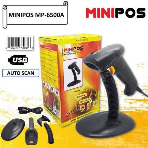 Jual BARCODE SCANNER AUTO SCAN LASER MINIPOS MP 6500A GARANSI 1 TAHUN - Kota Surabaya - toko ...