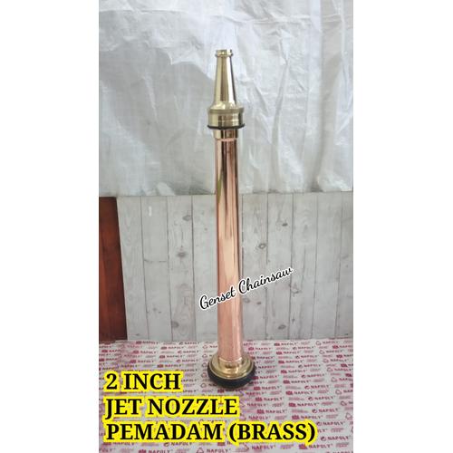 Promo Jet Nozzle 2 Inch Nuzzle 2" Fire Pemadam Kebakaran Brass Machino ...