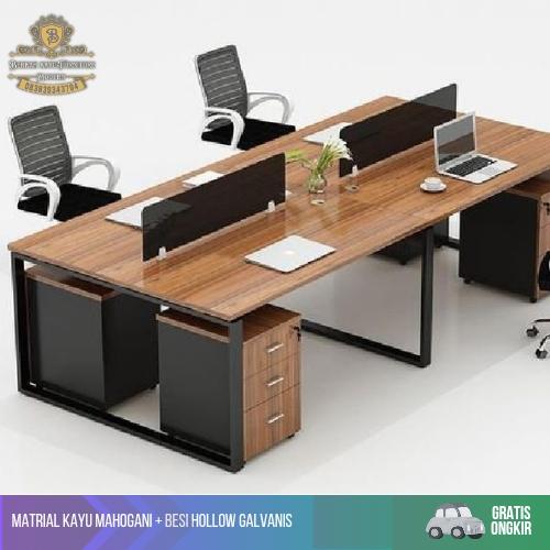 Jual meja meeting besar + laci 4 ukuran 300*100*75*3cm - Kota Tangerang ...