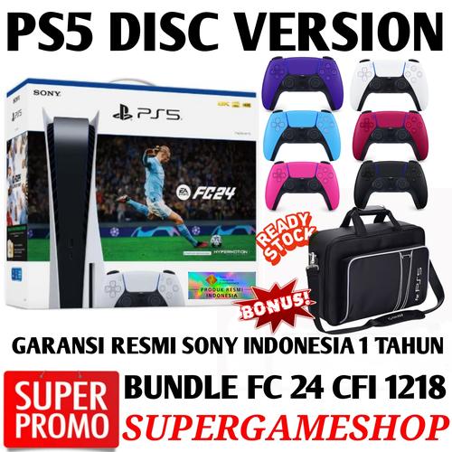 Promo PS5 Console Disc Version Bundle FC24 PS5 Bundle FC 24 EA Sports ...