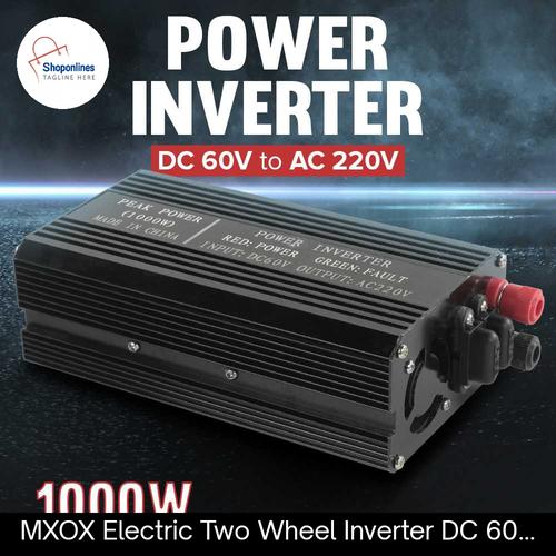 Jual MXOX Electric Two Wheel Inverter DC 60V to AC 220V 1000W - MX-1000 ...