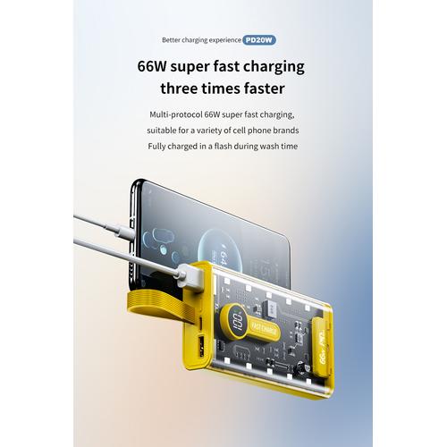 Promo SAGE portable Power Bank PB-202B 22.5W 10000mAh (QC4 + PD ...