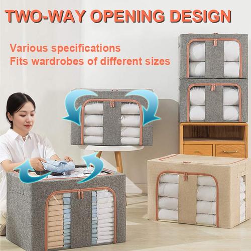 Jual Storage Box Tempat Penyimpanan Baju Mainan Pakaian Multifungsi ...