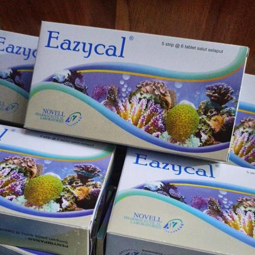 Jual Eazycal Eazycal Suplemen Kalsium Hamil & Menyusui Strip 6 Dan Box ...