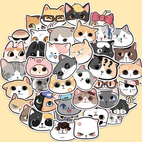 Jual Stiker Kartun CAT CUTE isi 20 pcs - no.1 - Kab. Bandung ...