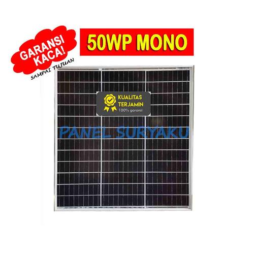 Jual Solar Panel Surya 50wp Monocrystalline Original - Jakarta Utara ...