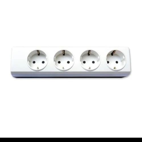 Jual STOP KONTAK 4 LUBANG BROCO / MULTIPLE SOCKET OUTLET / COLOKAN ...