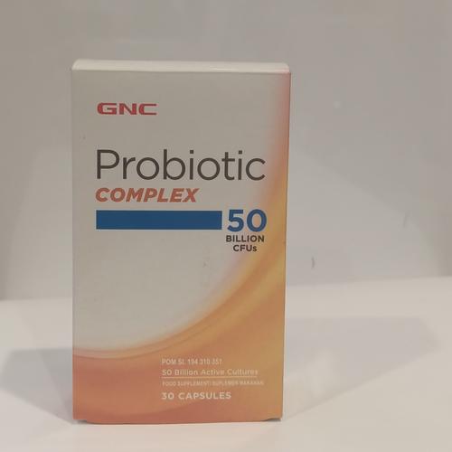 Jual Gnc Probiotic Complex 50 Billion 30 Capsules Jakarta Barat Whalien52hzhop Tokopedia