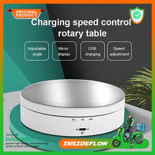 Jual Alas Putar Fotografi Rotating Display Stand Base Mirror Surface 13 ...