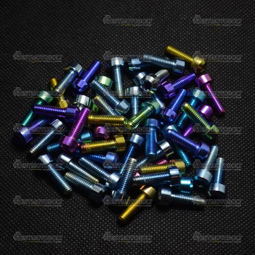 Jual BAUT TITANIUM M5 SMALLHEAD 15mm 20mm 25mm GR5 (DRAT 8) ( HARGA 1 ...