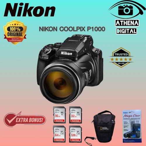 Jual NIKON COOLPIX P1000 / KAMERA NIKON P1000 / NIKON P1000 - BOX ...